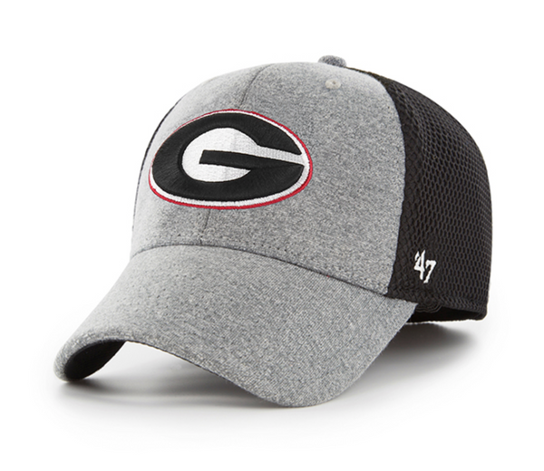 UGA "Blackout" Stretch Fit Hat - 365 Gameday