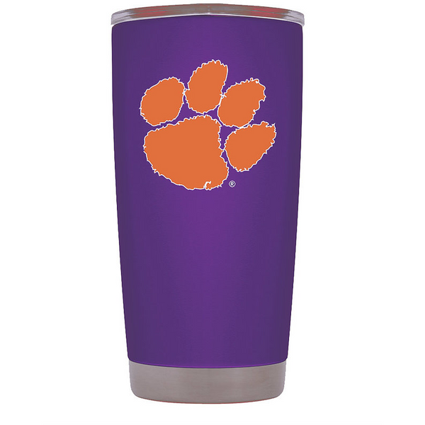 Clemson Nation Tumbler - Powder Coated 20 & 30 - 365 Gameday